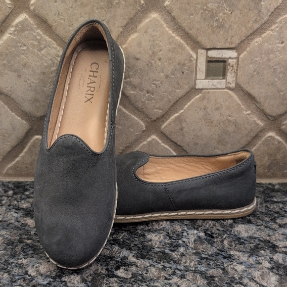 Charix | Shoes | Charix Classic Graphite Loafers Nwot | Poshmark